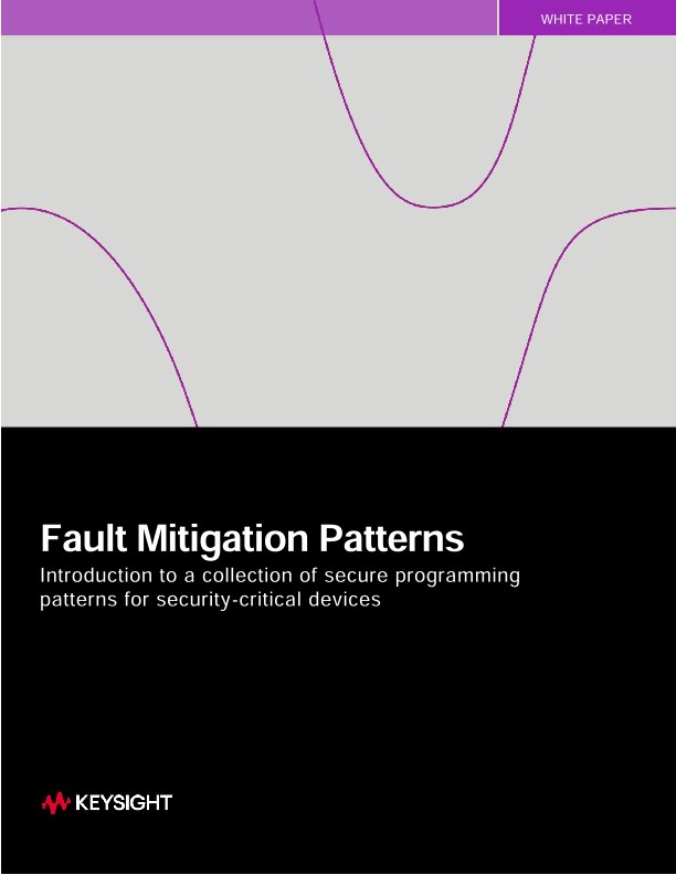 Fault Mitigation Patterns PDF Asset Page | Keysight